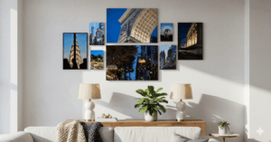 The Grand Hour Gallery Wall - NY Twilight
